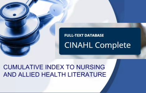 CINAHL Complete: Recurso del mes – Área de Biblioteca
