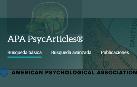 APA PsycArticles: recurso del mes – Área de Biblioteca